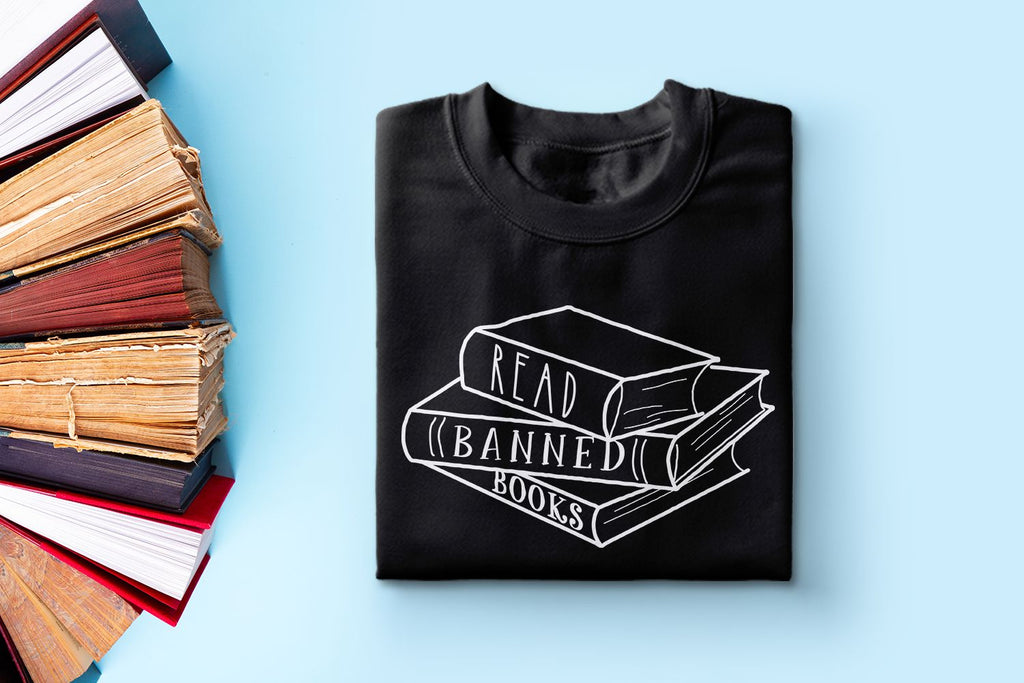 Read Banned Books SVG - So Fontsy