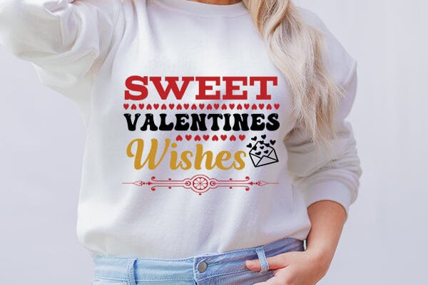 Sweet valentines Wishes - So Fontsy