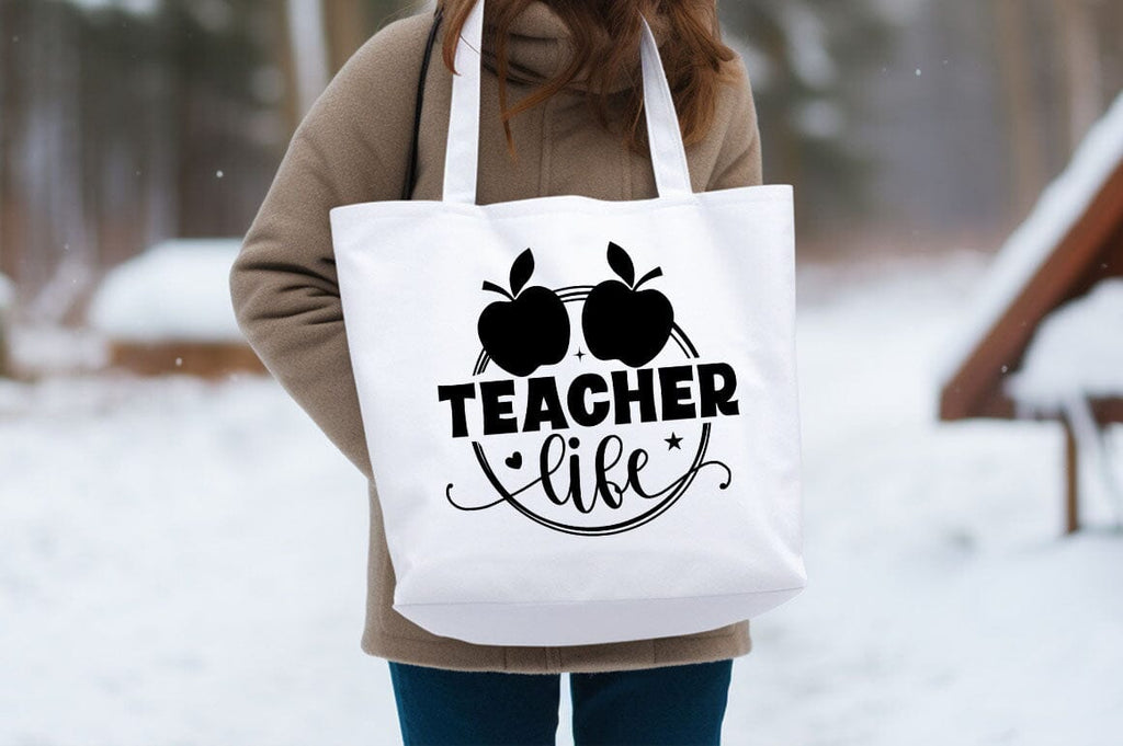 teacher life svg Design - So Fontsy
