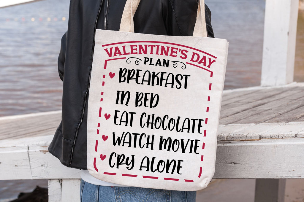 Valentine's day Plan svg Design - So Fontsy