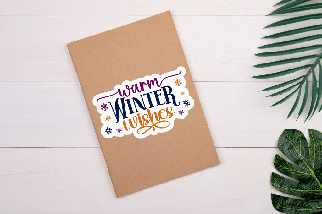 Warm winter Sticker Design - So Fontsy