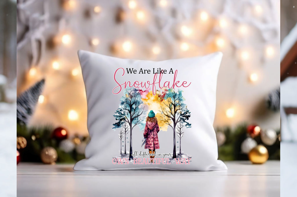 We are like a snowflake all different in your own beautiful way ...