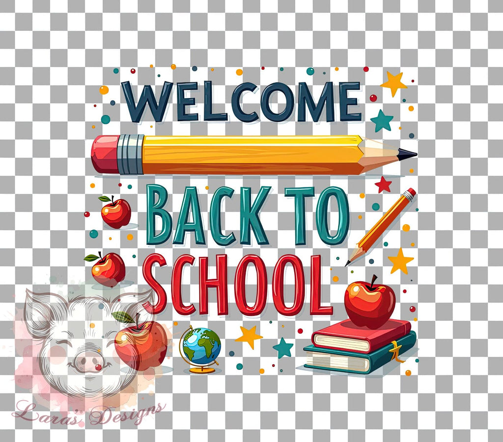 Welcome Back To School Png, Retro Teacher Png, Back to School Png ...