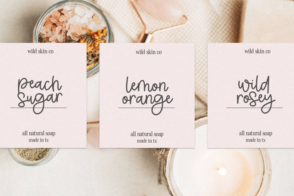 White Sage - Modern Handwritten Font - So Fontsy