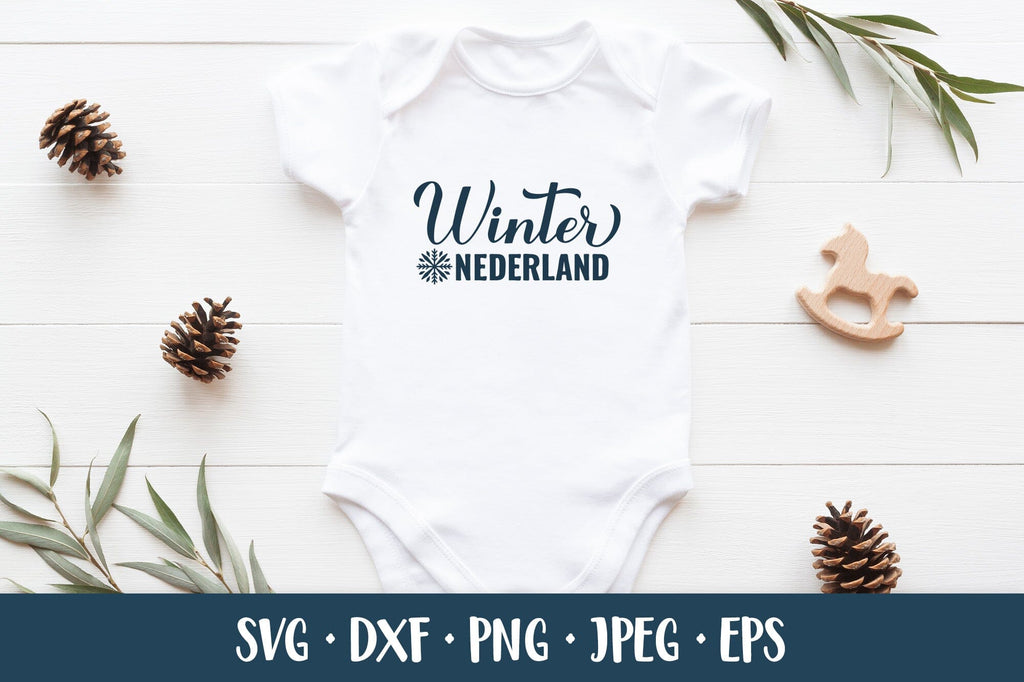 Winter Onederland SVG. Winter baby first birthday design - So Fontsy