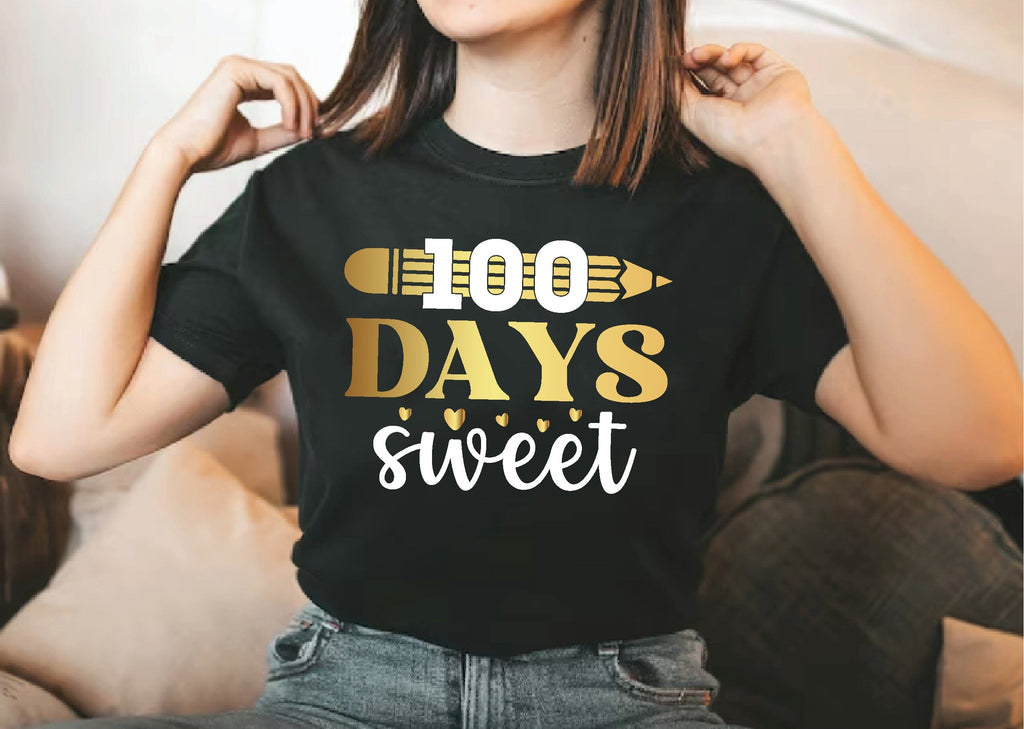 100 days sweet svg - So Fontsy