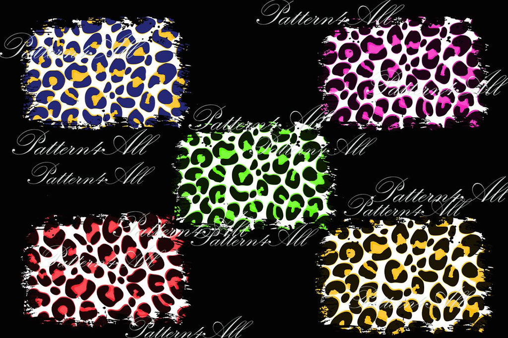 Colorful Cheetah Backgrounds