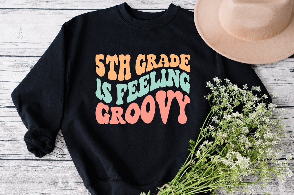 5th Grade Is Feeling Groovy svg, 5th Grade Teacher svg, Teacher for ...