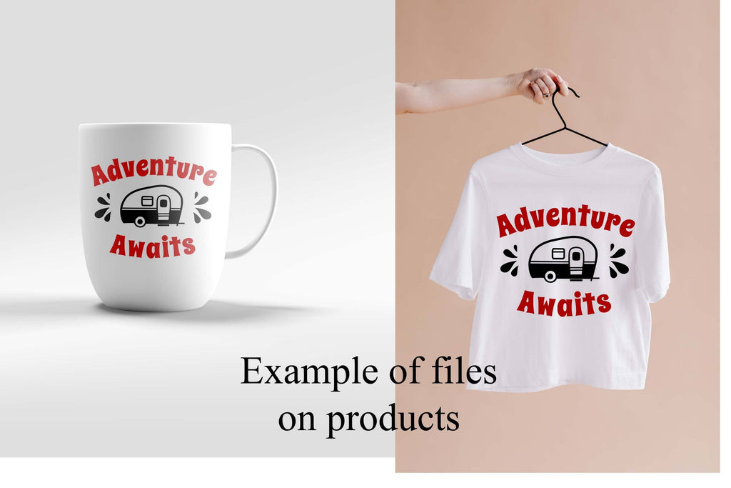 Adventure Awaits Camper SVG - So Fontsy