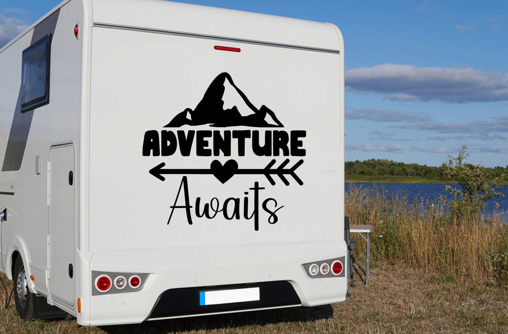 Adventure awaits, camping svg - So Fontsy
