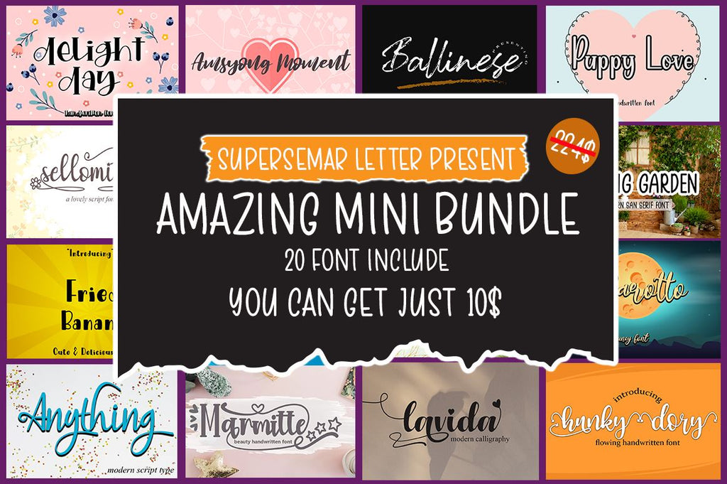 Amazing Mini Bundle - So Fontsy