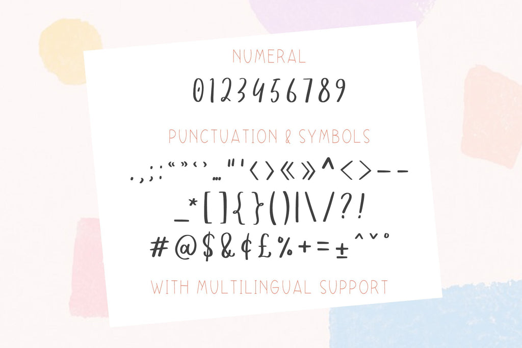 Amoeba Cute Handwritten Font - So Fontsy