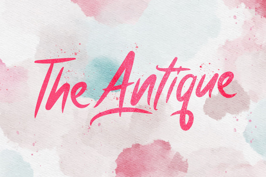Antique - Bold Script Font - So Fontsy
