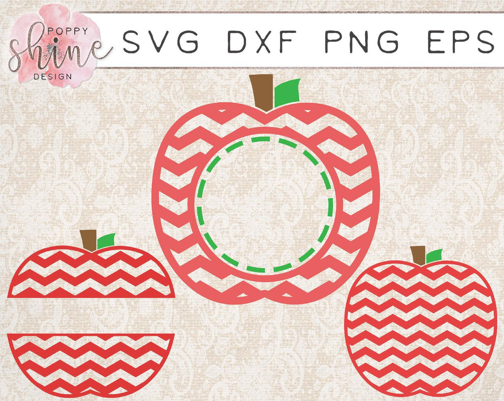 Apple Monogram Frame Bundle - So Fontsy