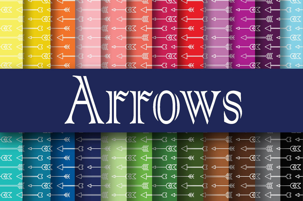 Arrows Digital Papers - So Fontsy