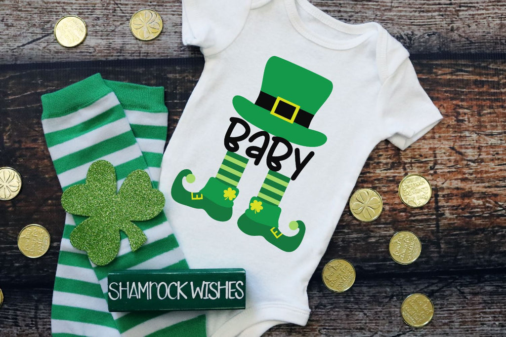Baby Boy Leprechaun - So Fontsy