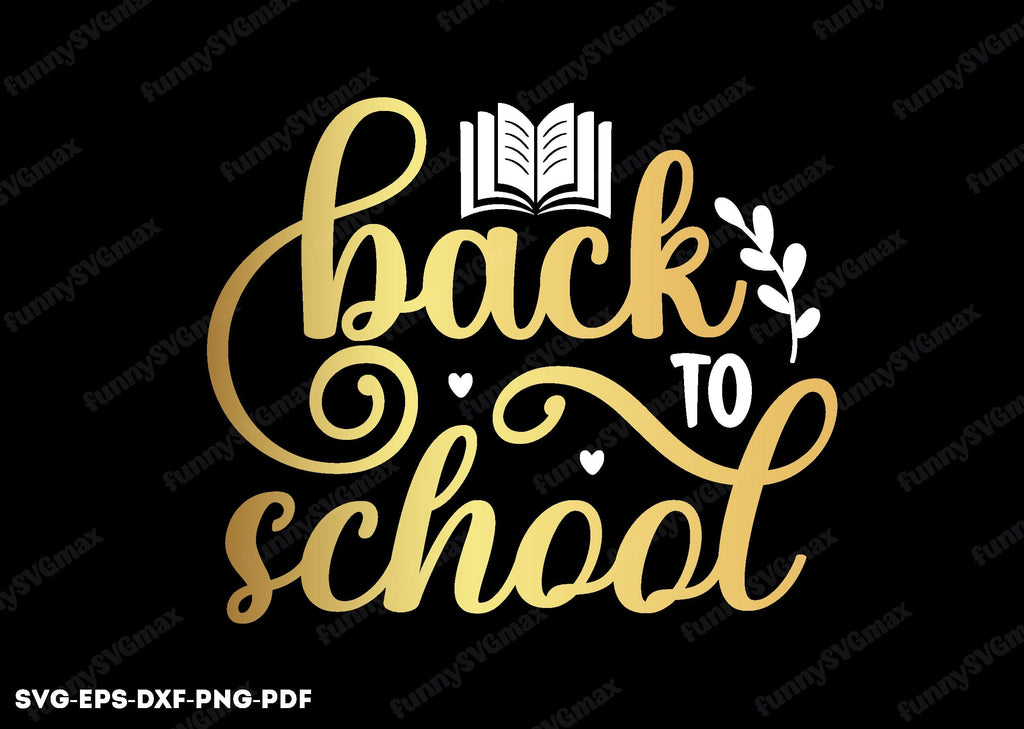 back to school svg - So Fontsy