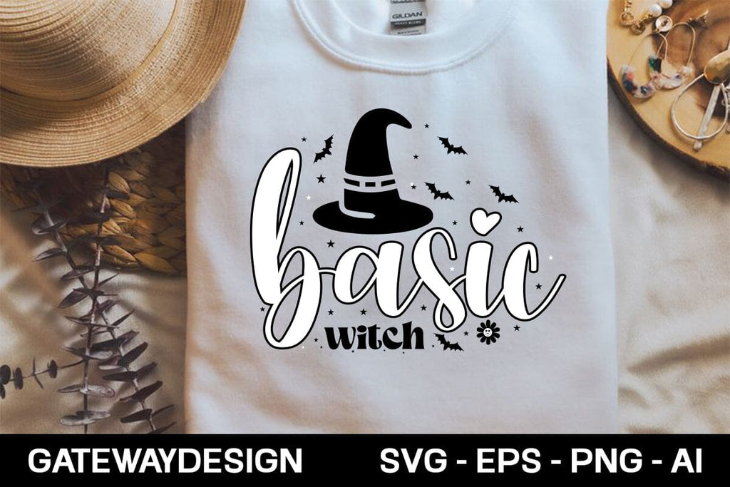 Basic Witch 1 Svg Design - So Fontsy