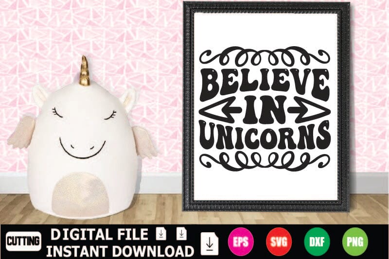 Believe In Unicorns, Latest Releases, Mini SVG Bundle , New Release ...