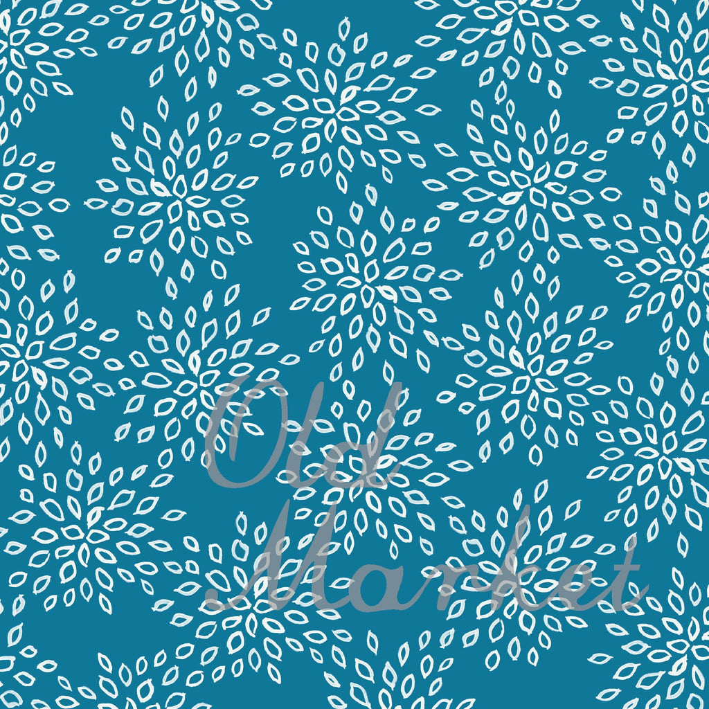 Blue Patterns Digital Paper - So Fontsy