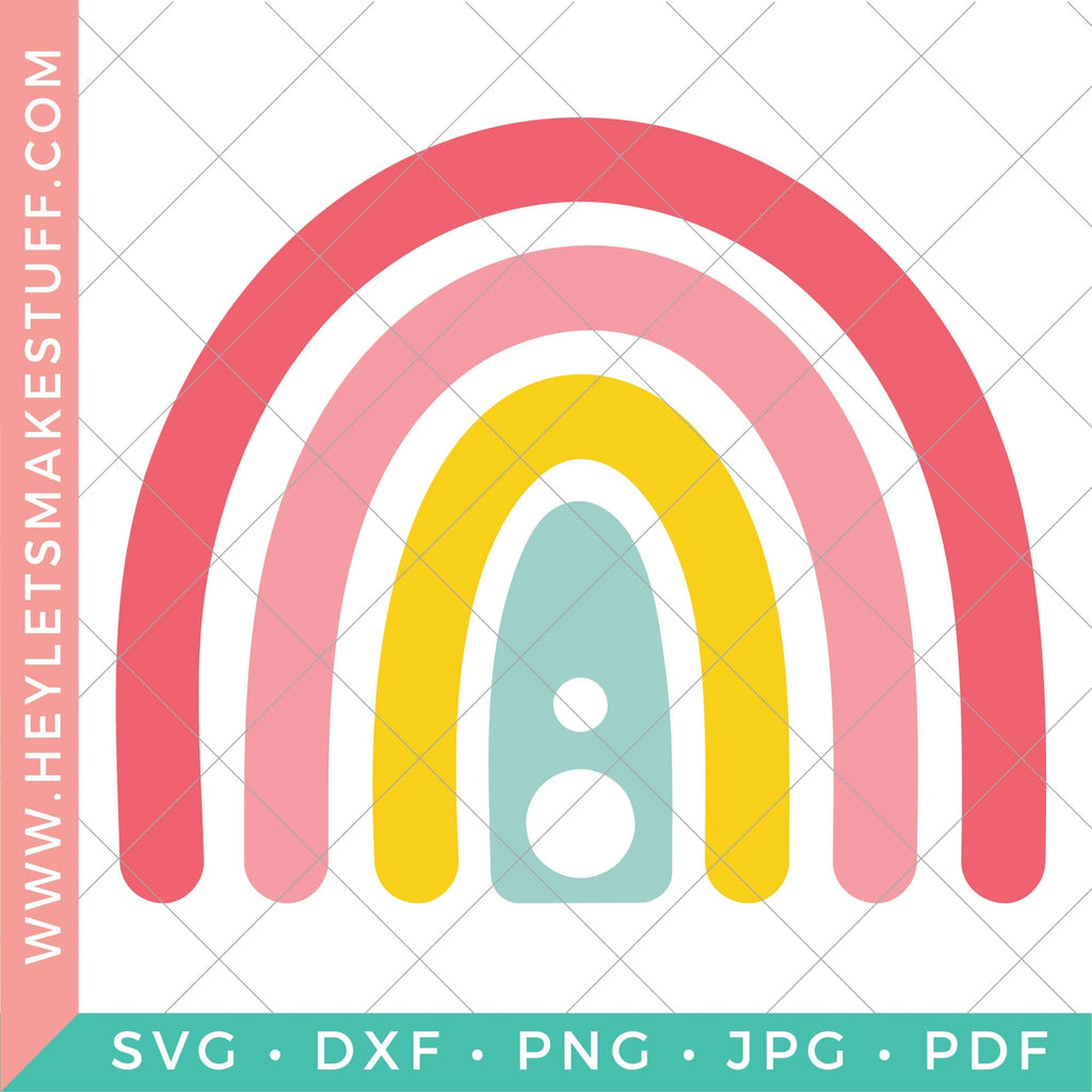 Boho Rainbow 1 - So Fontsy