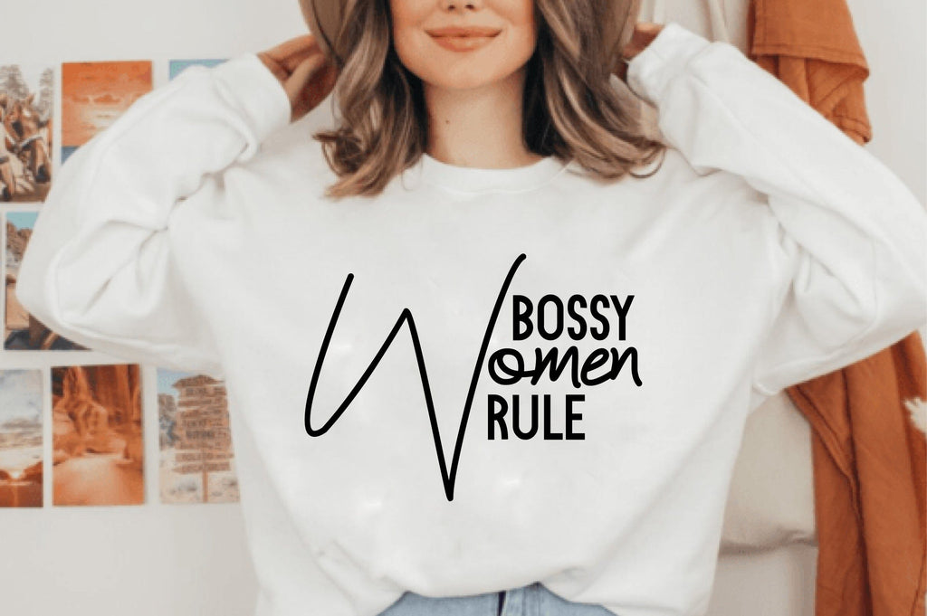 Bossy Women Rule svg - So Fontsy