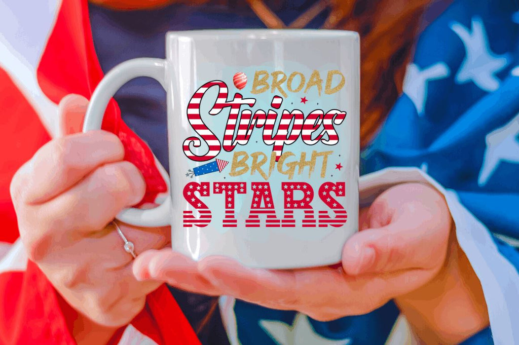 Broad stripes bright stars Sublimation PNG - So Fontsy