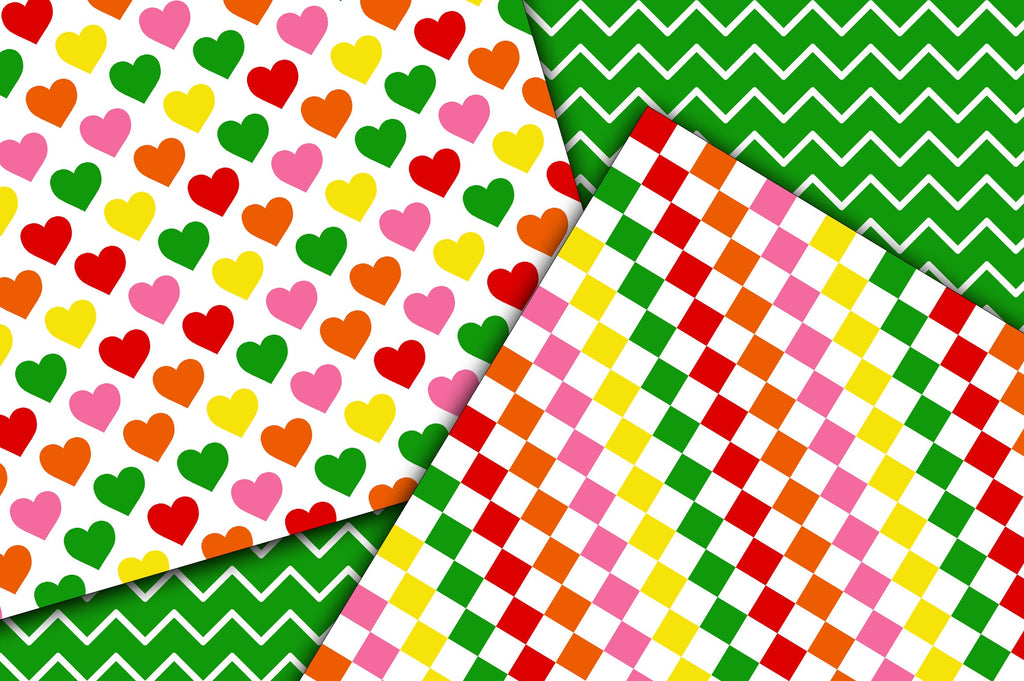 Bubble Pop Digital Paper - 30 Designs - So Fontsy