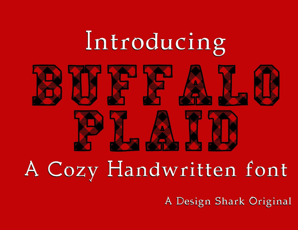 Buffalo Plaid - So Fontsy