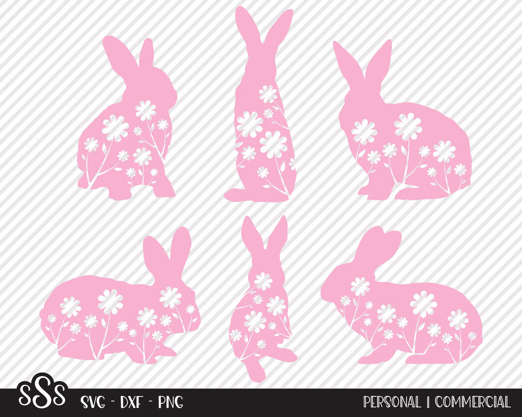 Bunny Rabbit Bundle | Easter SVG - So Fontsy
