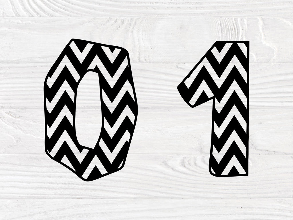 Chevron numbers SVG | Numbers svg | Chevron svg | Numbers cut files ...