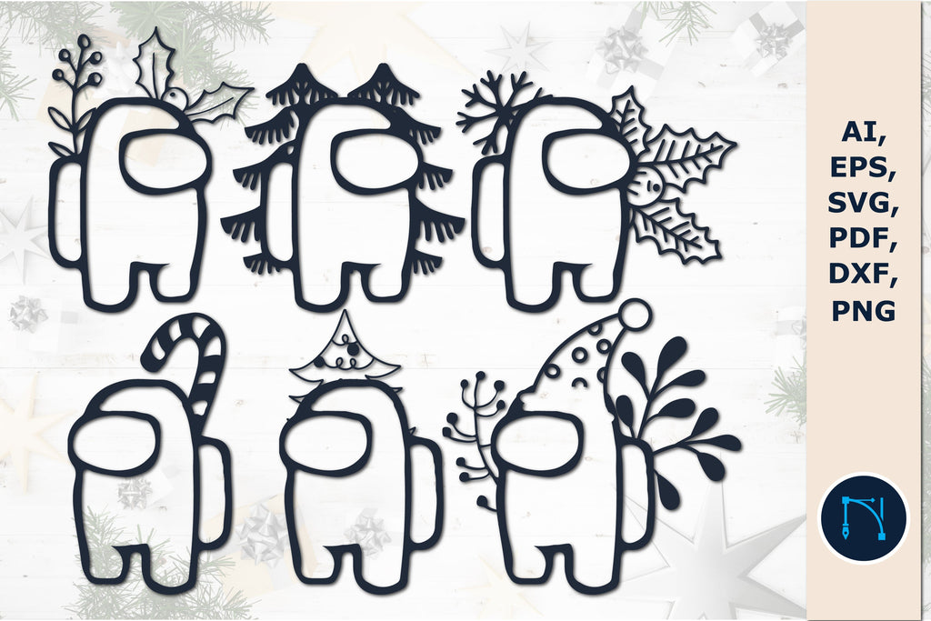 Christmas among us SVG bundle - So Fontsy