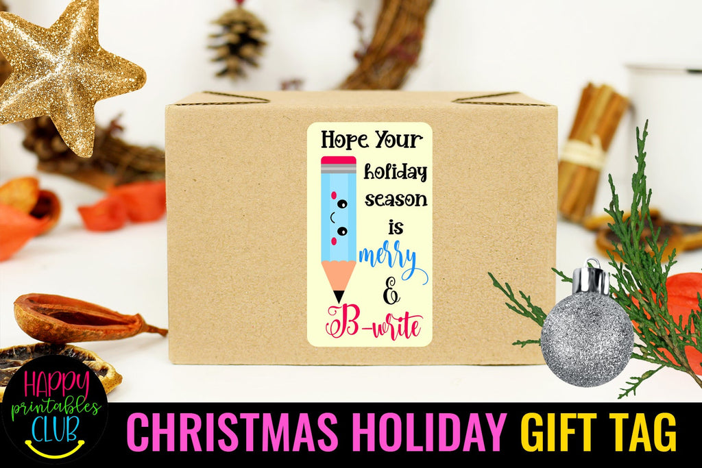 Christmas Gift Tags for Students- Hope Your Holiday Season - So Fontsy