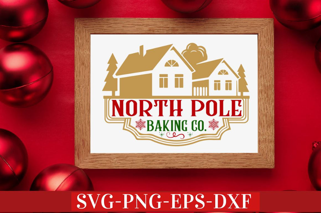 Christmas North Pole SVG Bundle - So Fontsy