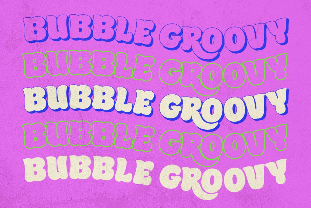 Ciroya - Bubble Font - So Fontsy