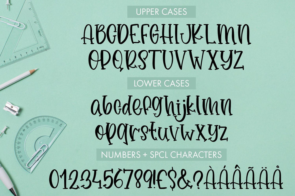 Classroom A Fun School Font With 6 Designs - So Fontsy