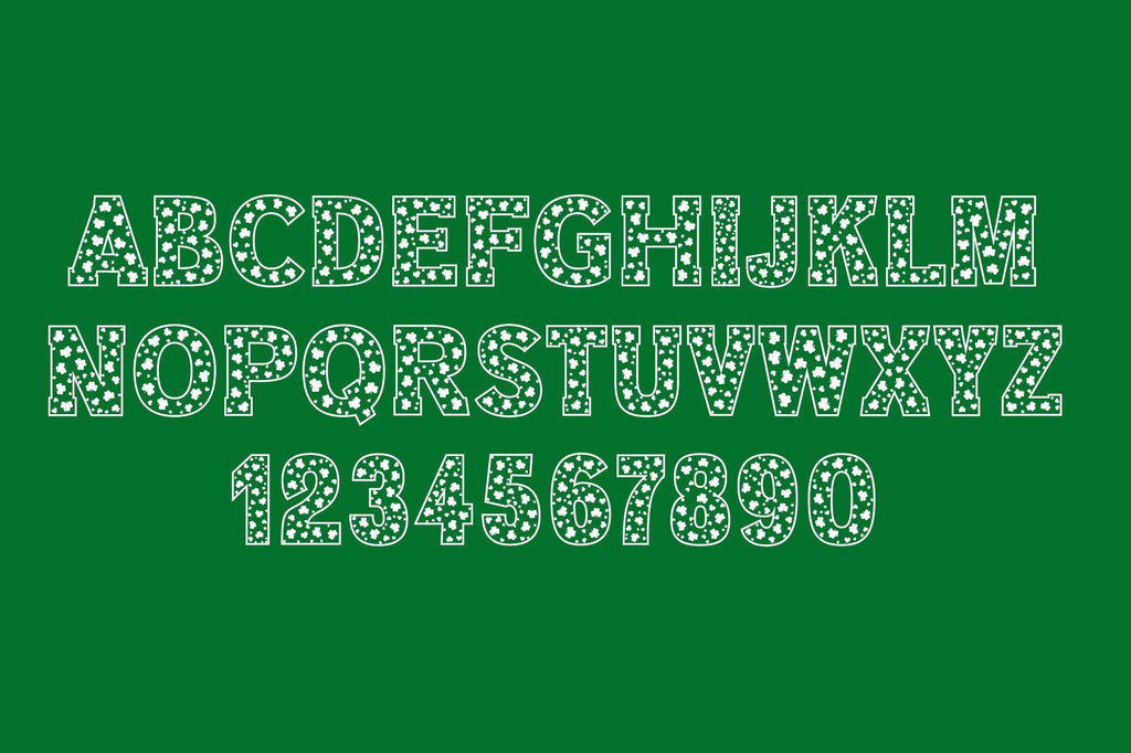 Clover Love - Saint Patrick's Day Font - So Fontsy