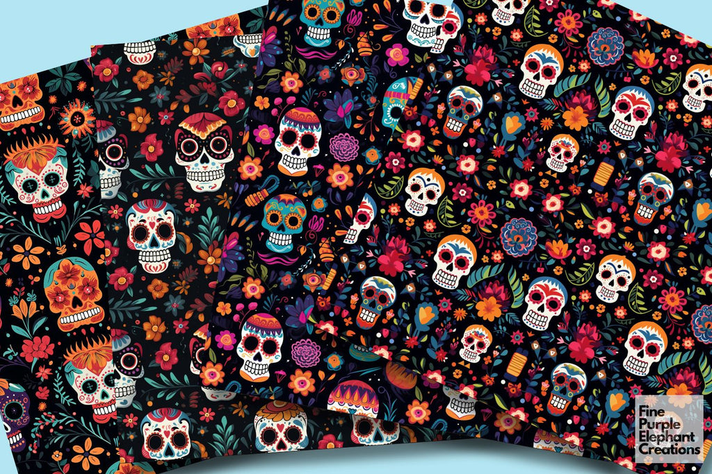 Day of the Dead | Día de Los Muertos Sugar Skulls - So Fontsy