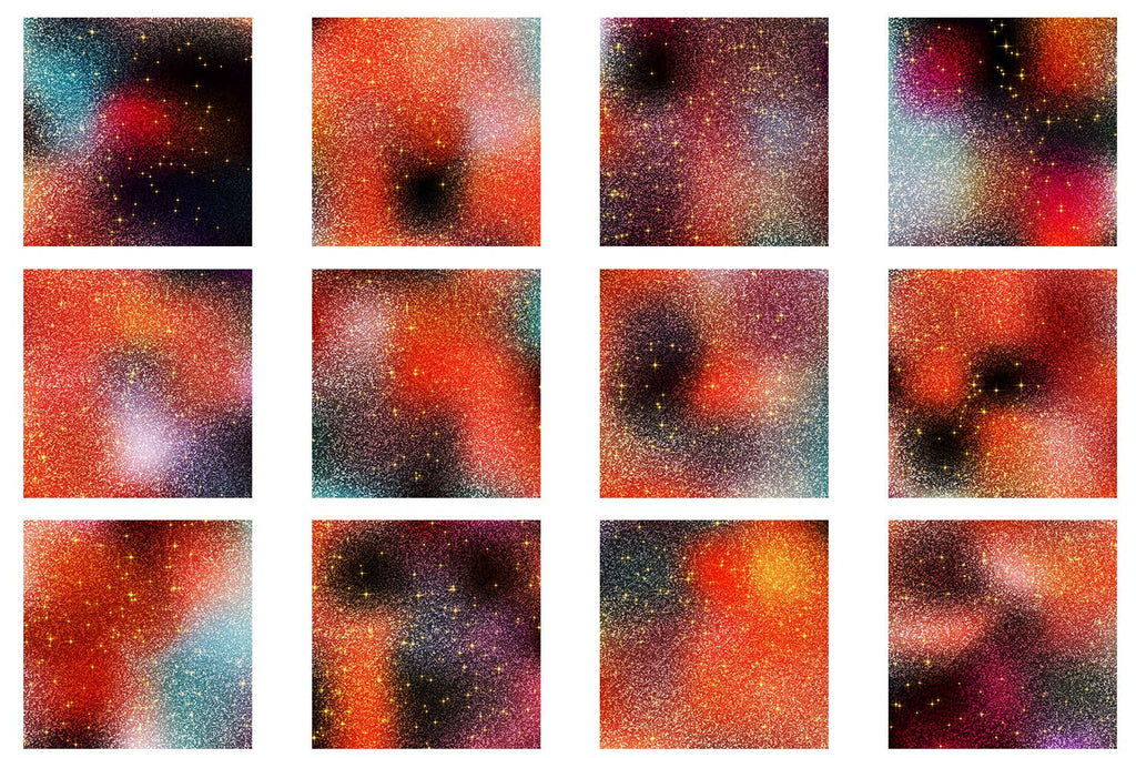 Digital Paper glitter texture and orange gradient color background - So ...