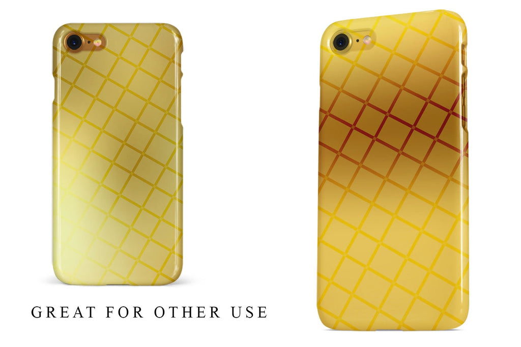 Digital Paper grid line and gradient gold color background - So Fontsy