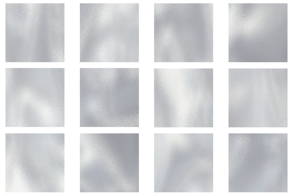 Digital Paper Silver Metallic foil texture background - So Fontsy