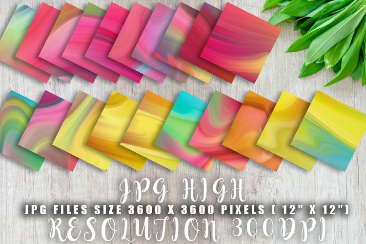 Digital Paper wave texture gradient color background - So Fontsy