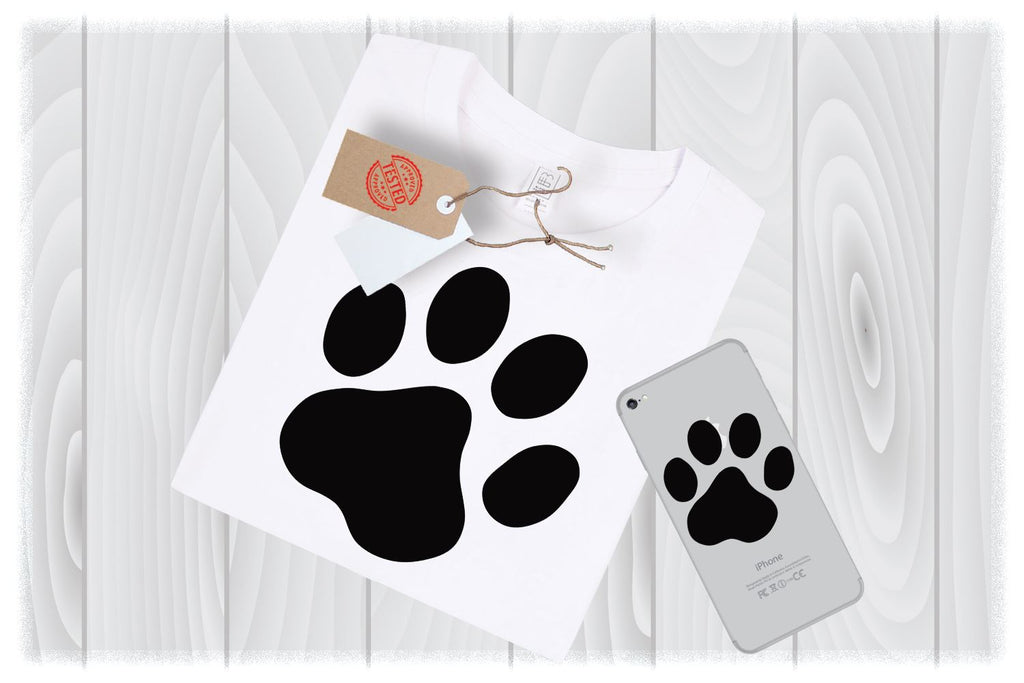 Dog Paw Print SVG Files for Cricut Designs | Animal SVG Files - So Fontsy