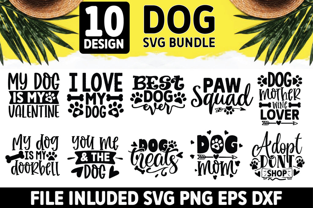 Dog SVG Bundle - So Fontsy