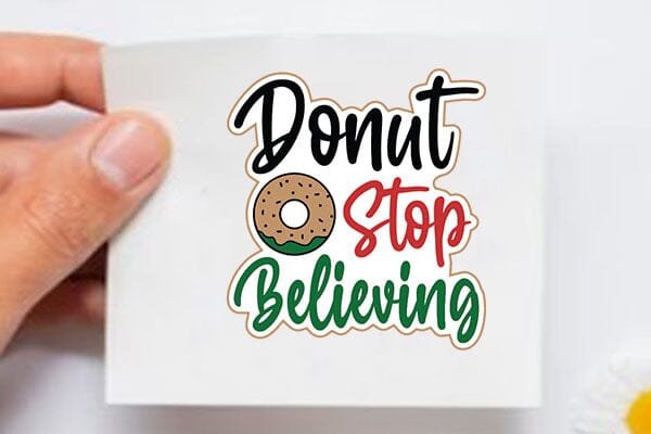 Donut Stop Believing - So Fontsy