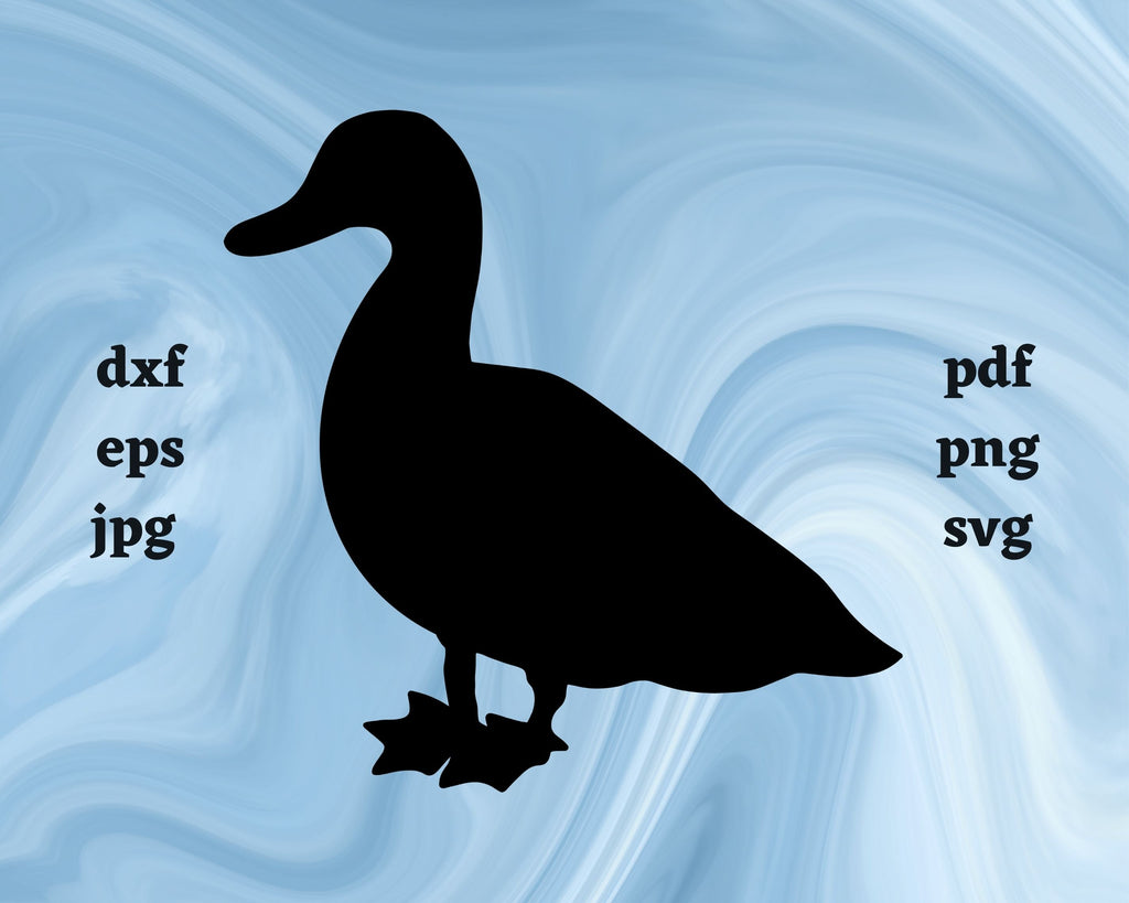 Duck SVG Cut File - So Fontsy