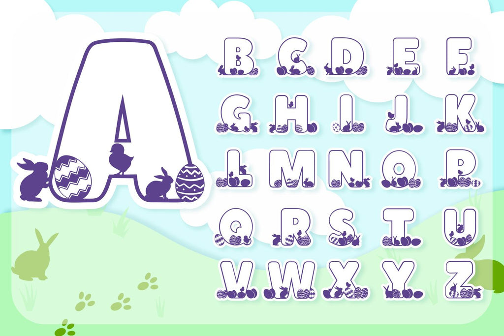 Easter Joy Font Pack | Easter Font for Cricut & Cameo - So Fontsy