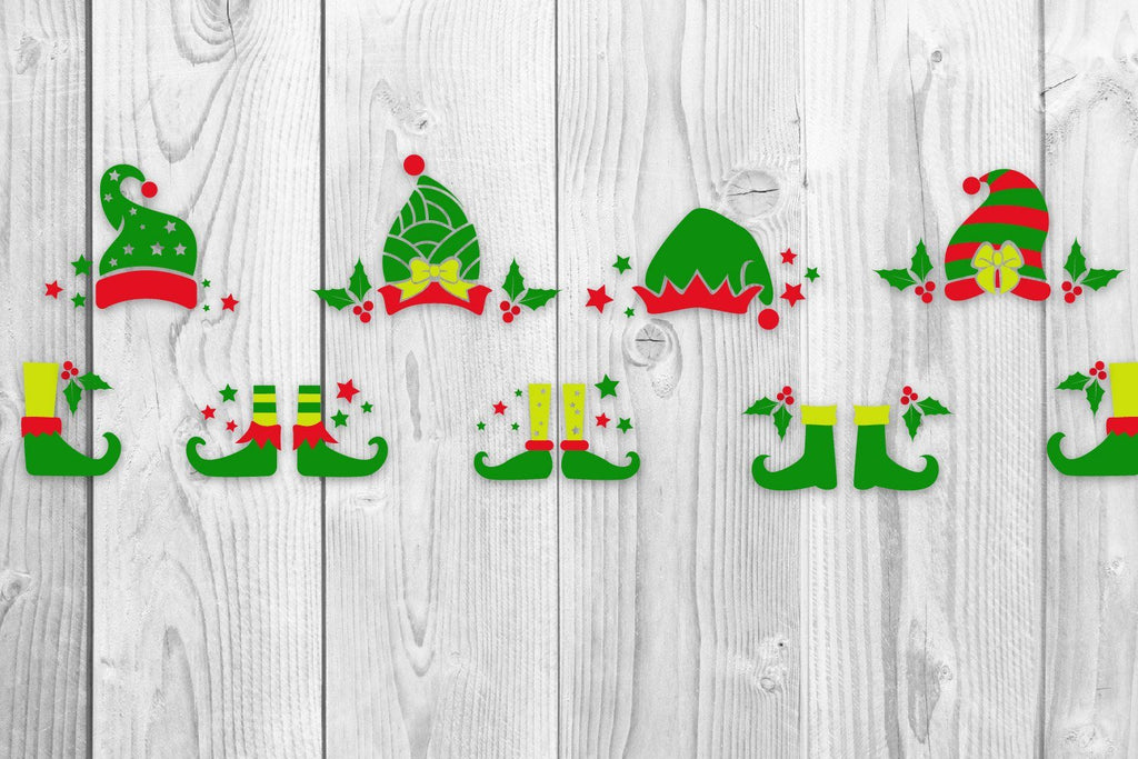 elf Christmas svg christmas cut file - So Fontsy