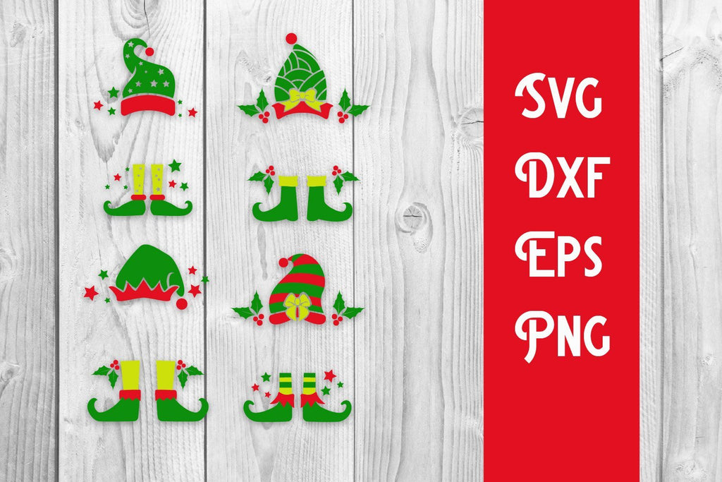 elf Christmas svg christmas cut file - So Fontsy