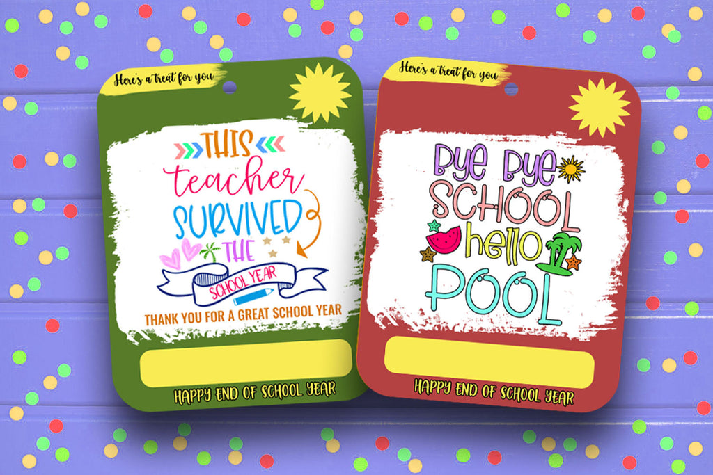 End of School Money Card Holder 3- Printable Money Card PNG - So Fontsy